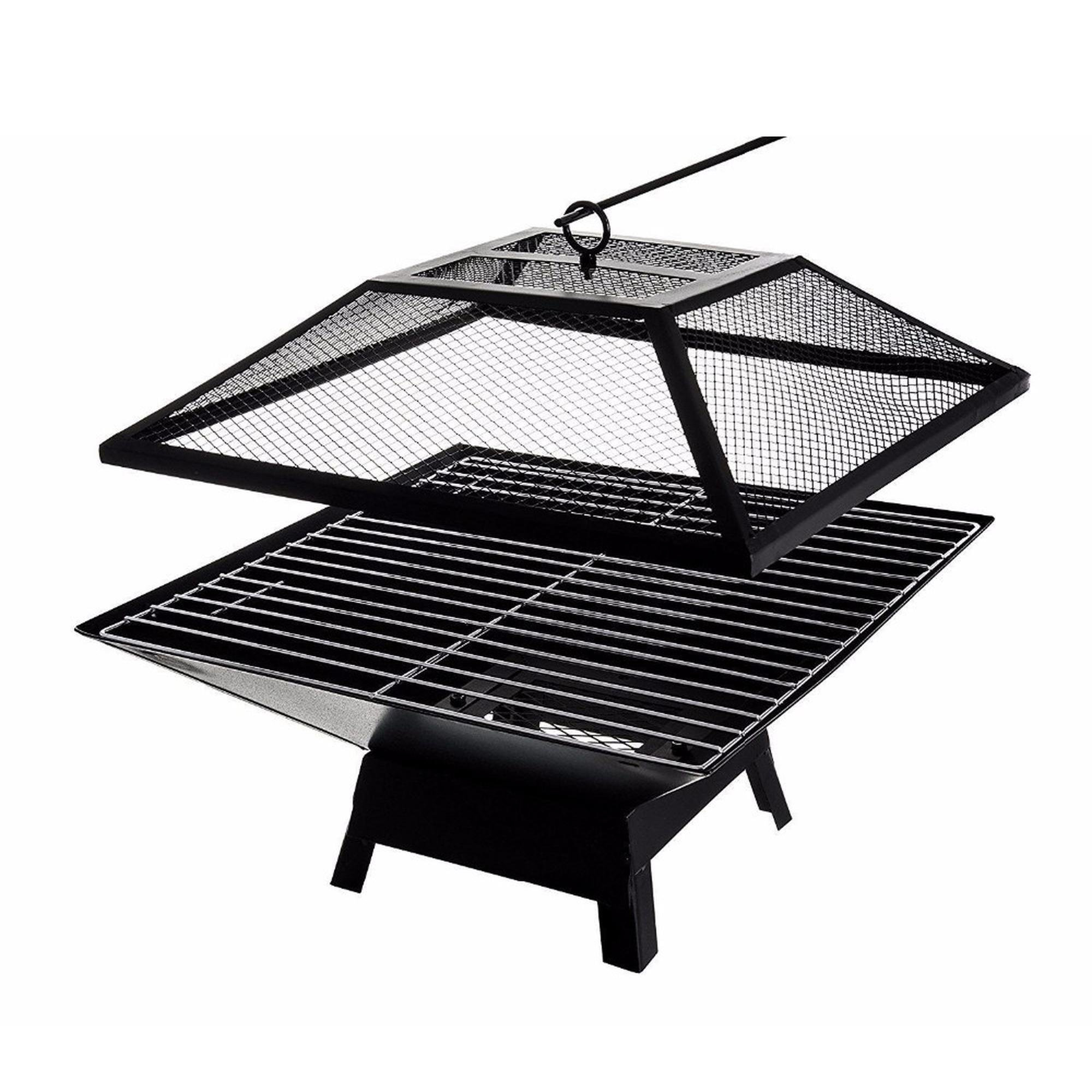 Carshome Petit foyer carré portable BBQ Party - Wayfair Canada