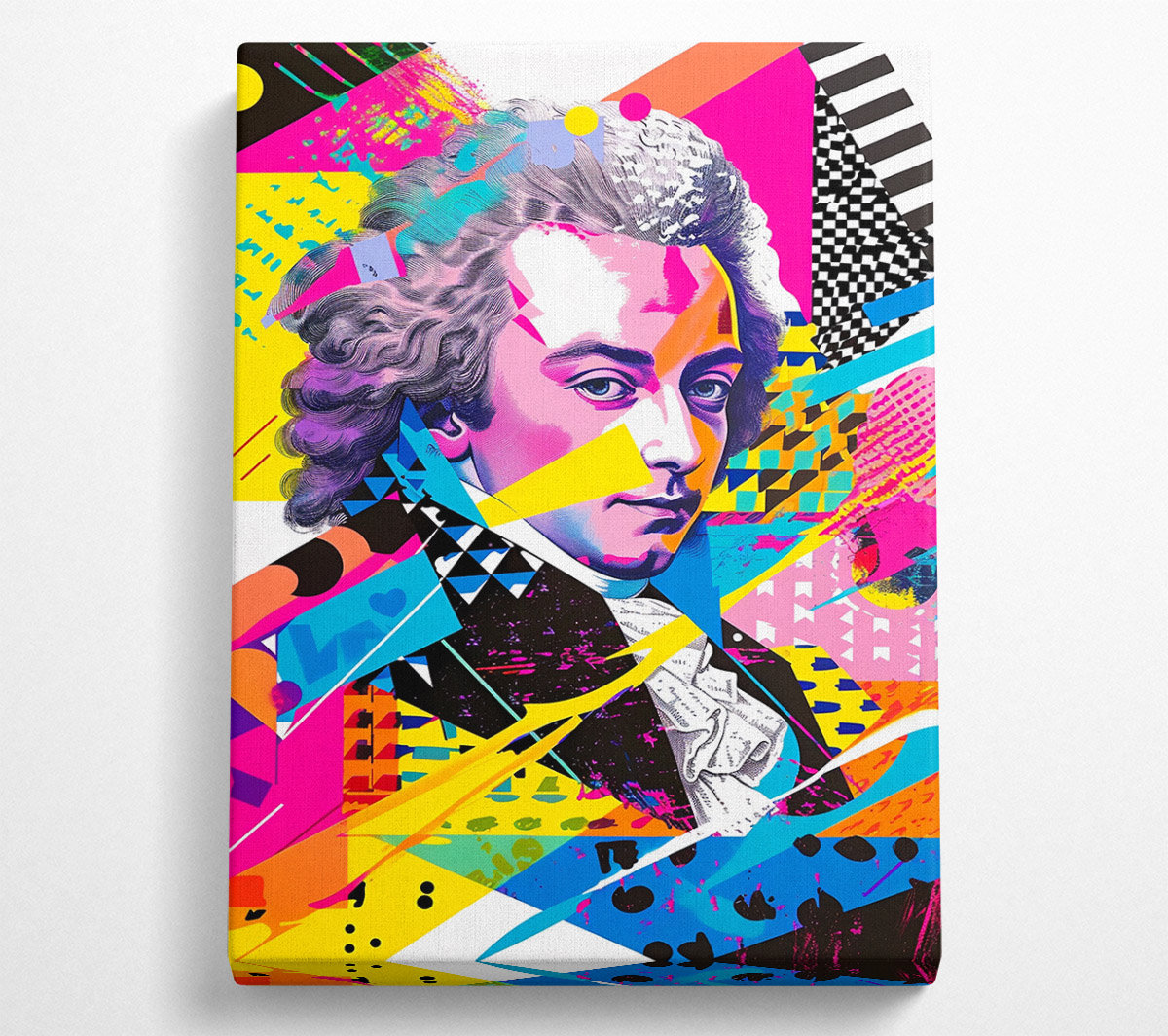 ClassicLiving Pop Art Mozart Canvas Print | Wayfair.co.uk