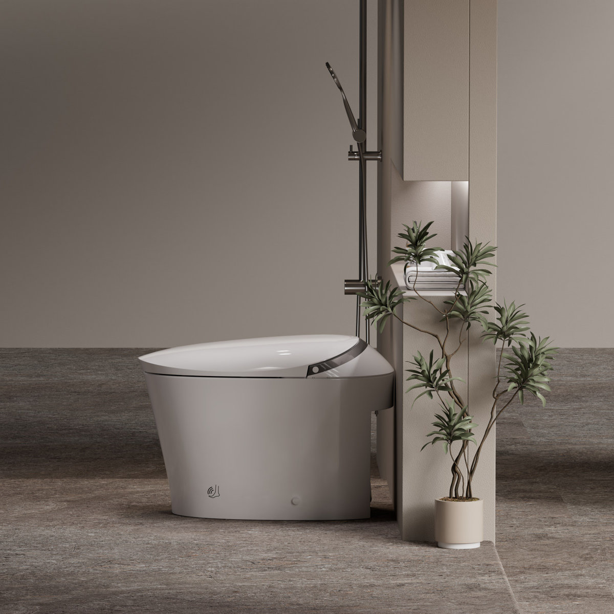 Formo Deco Ada Comfort Height Bidet Toilet With Tand Build In, Smart ...