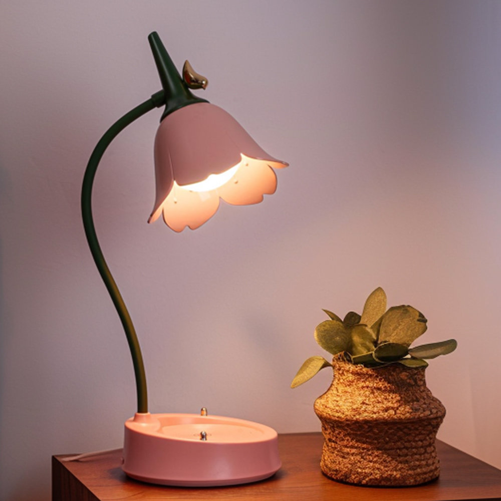 Ebern Designs Flower And Bird Design Led Table Lamp - Wayfair Canada