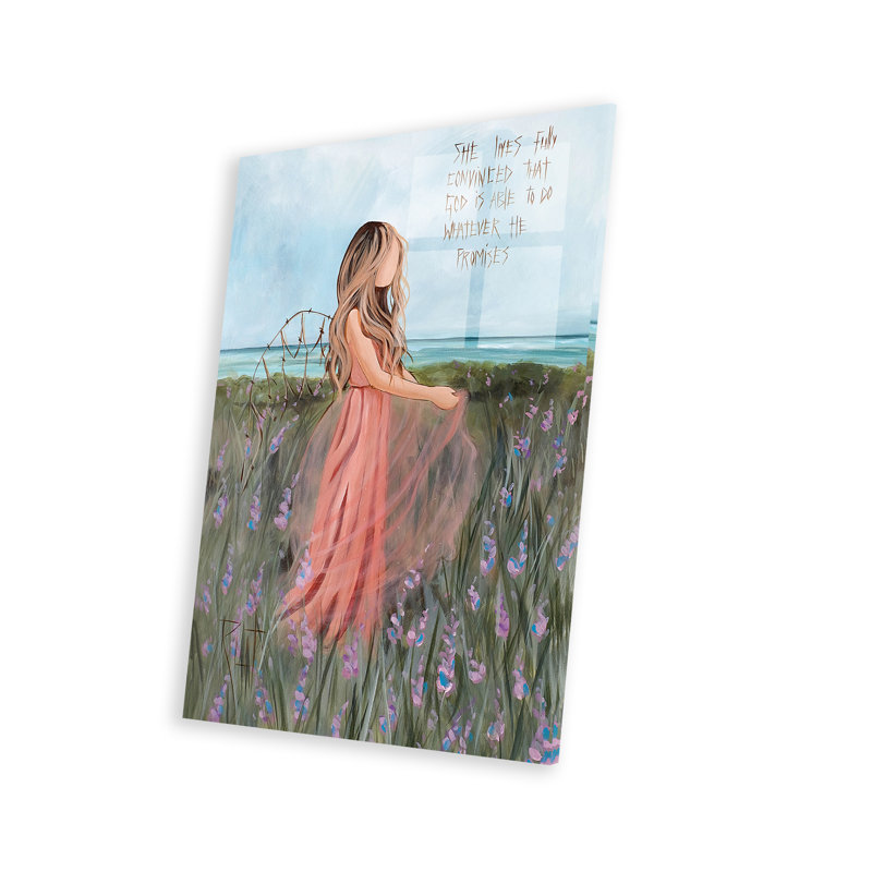 House of Hampton® She Lives Fully On Plastic/Acrylic by Ruth's Angels ...