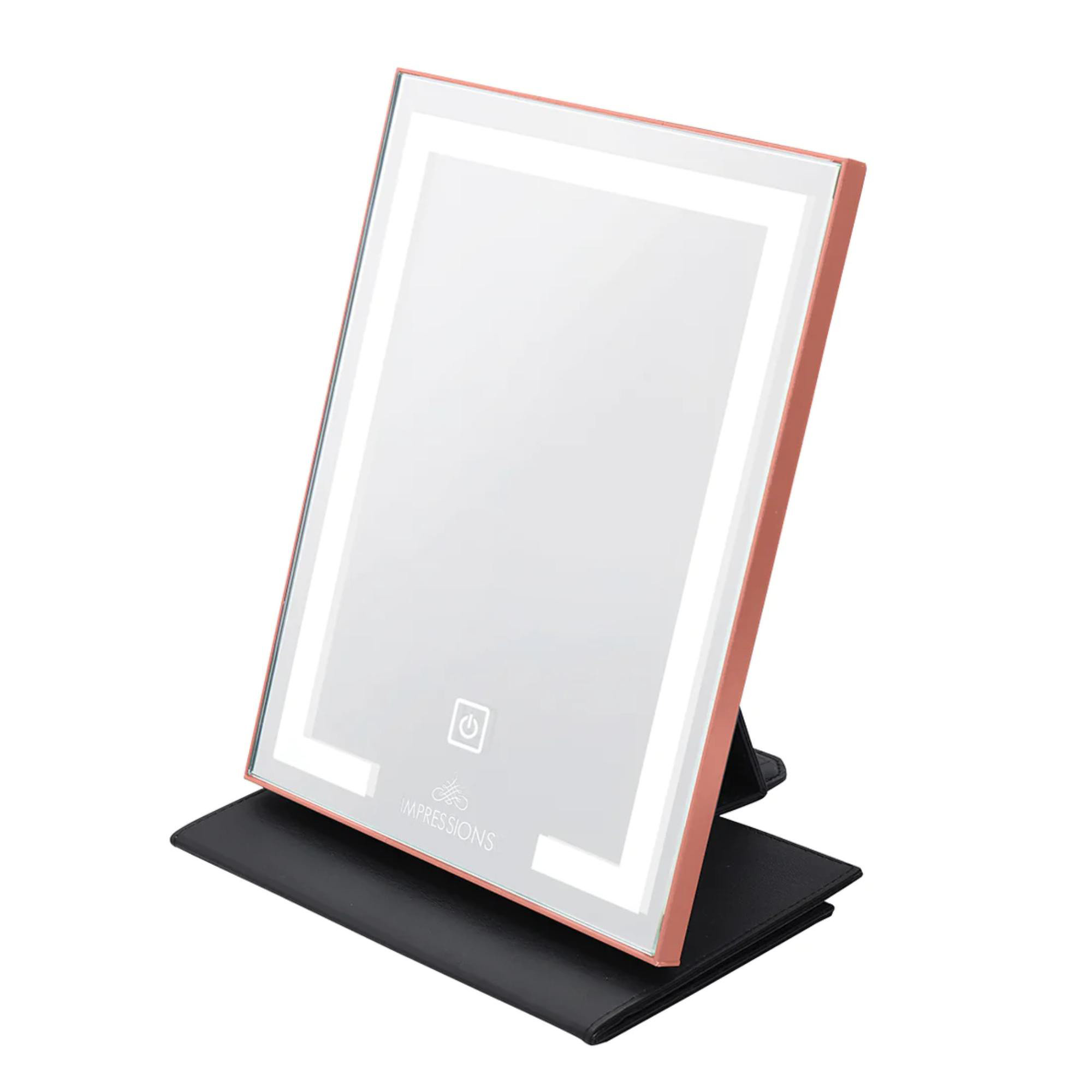 Wrought Studio™ Ishak Lumiere Touch Pad Mini LED Makeup Mirror ...