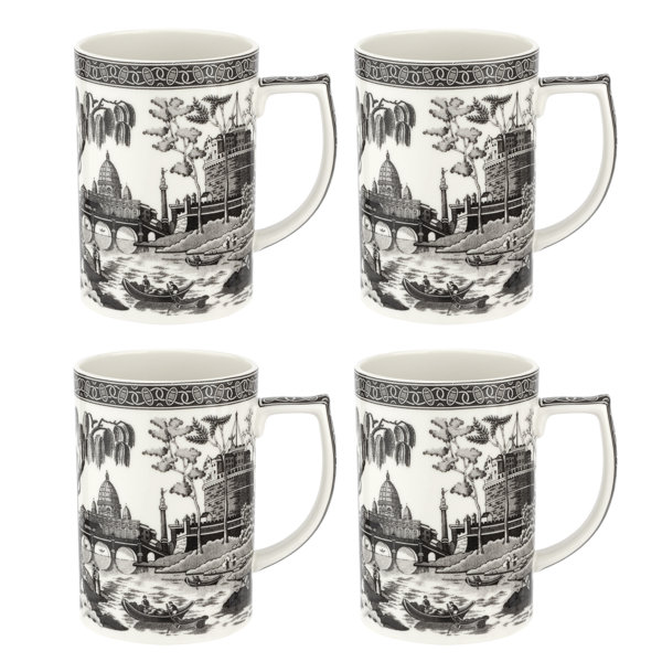 Spode Heritage Rome Set of 4 Mugs | Wayfair.co.uk