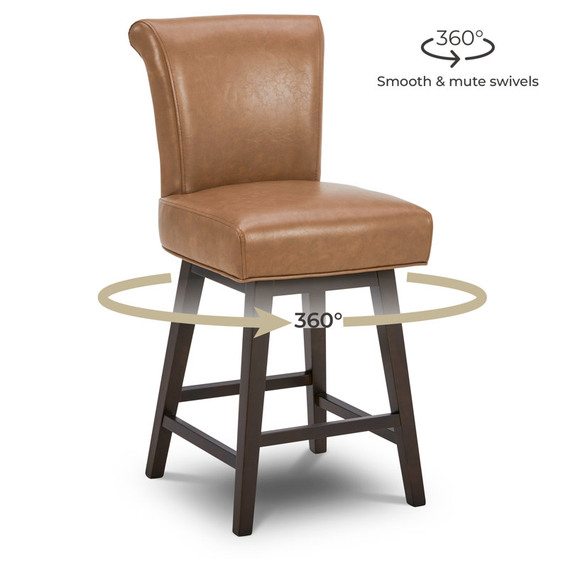 Lark Manor Alanys Swivel Counter & Bar Stool & Reviews | Wayfair