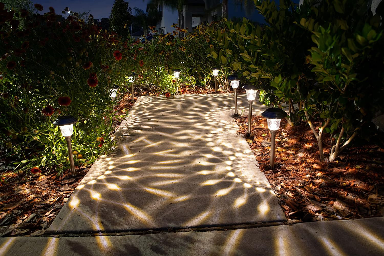 Morvat Stainless Steel Low Voltage Solar Powered Integrated LED ...