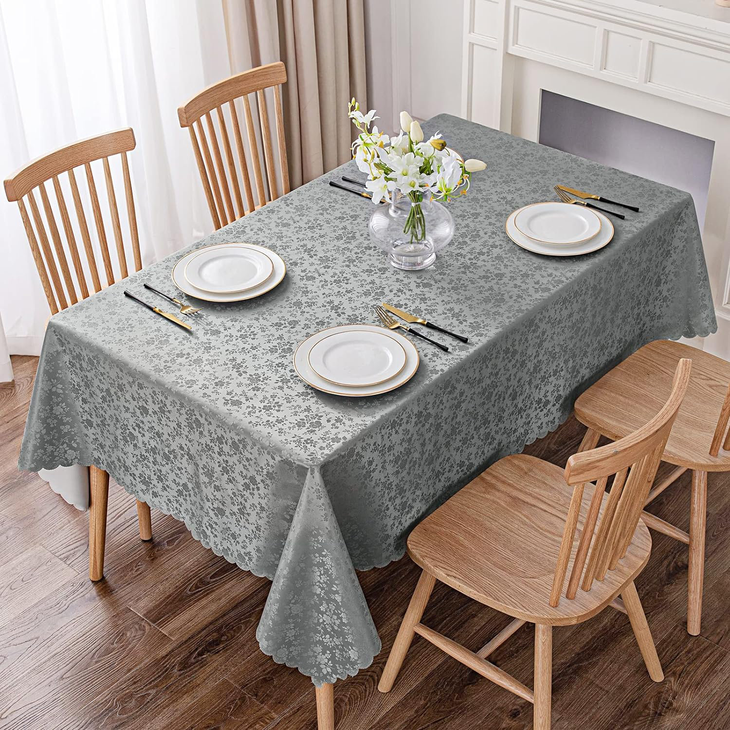 Lark Manor™ Rectangle Table Cloth, Waterproof Heavy Duty Vinyl ...