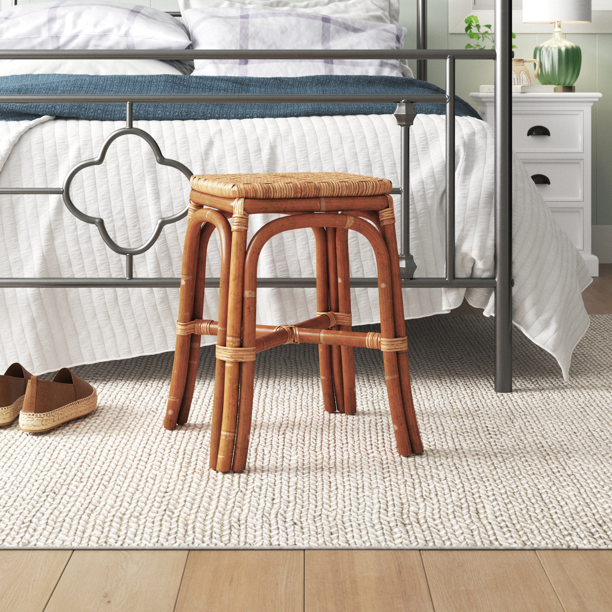 Bay Isle Home™ Rattan Utility Stool & Reviews - Wayfair Canada