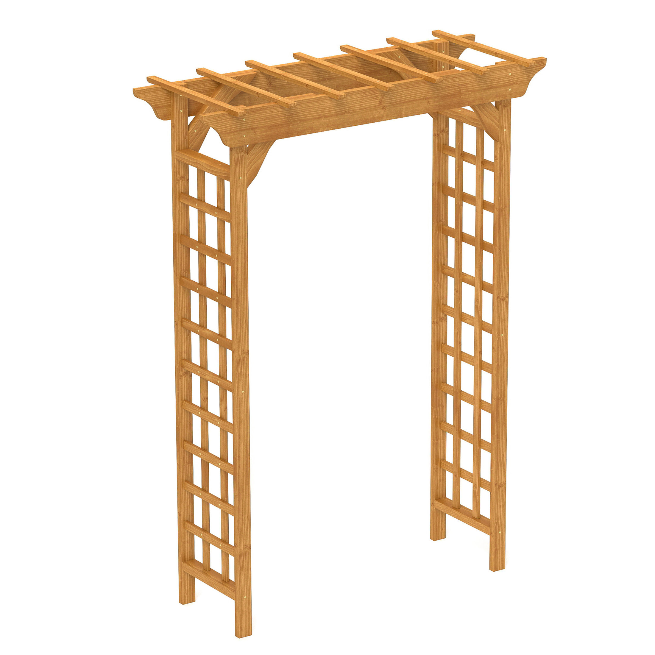 Astoria Grand Tonnelle en bois, arche de mariage pour la cérémonie, treillis en bois pour l ...