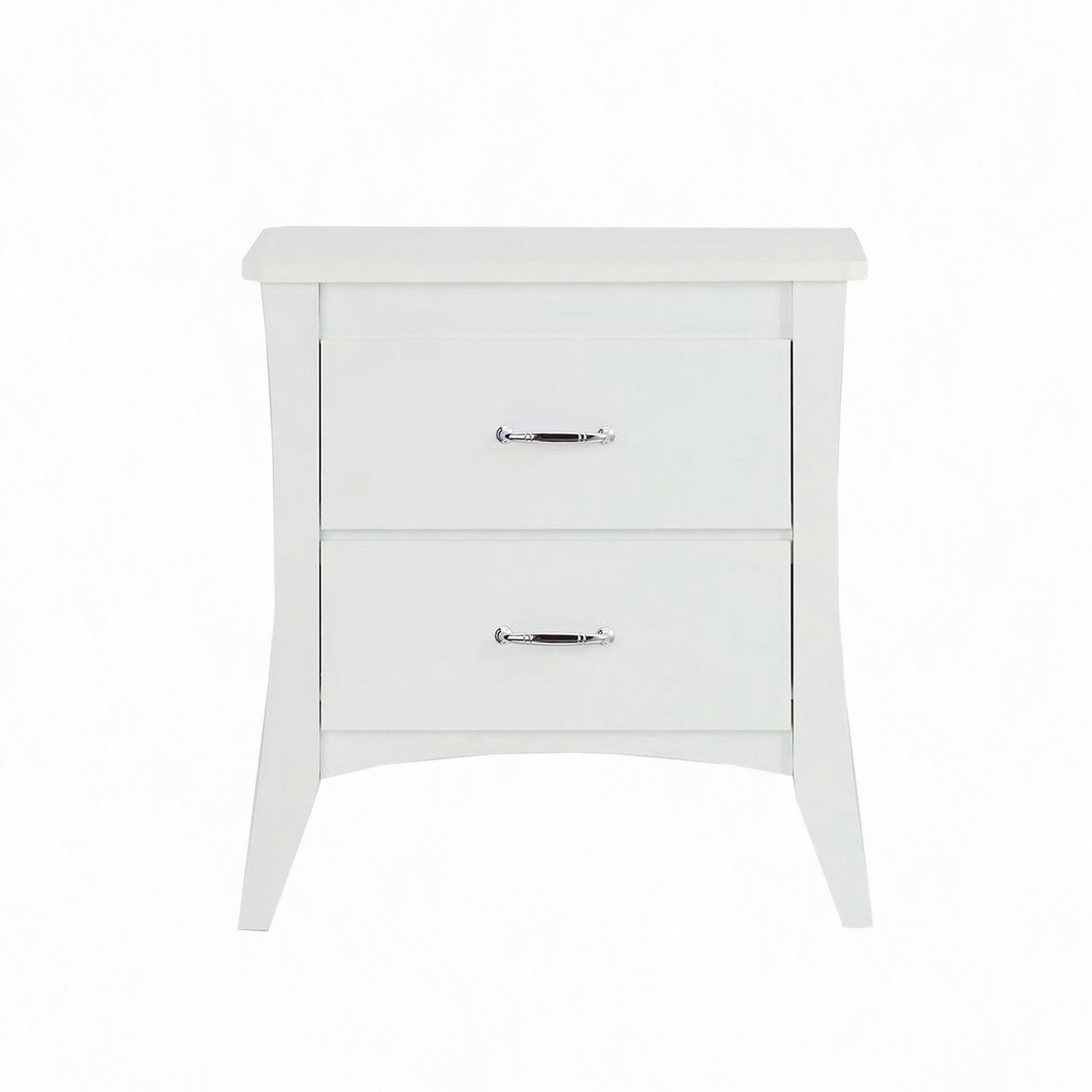 Latitude Run® Nightstand, Manu Wooden Nightstand With 2 Drawers | Wayfair