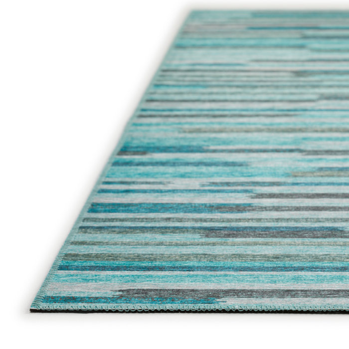 Rosecliff Heights Churubusco Chenille Abstract Rug | Wayfair