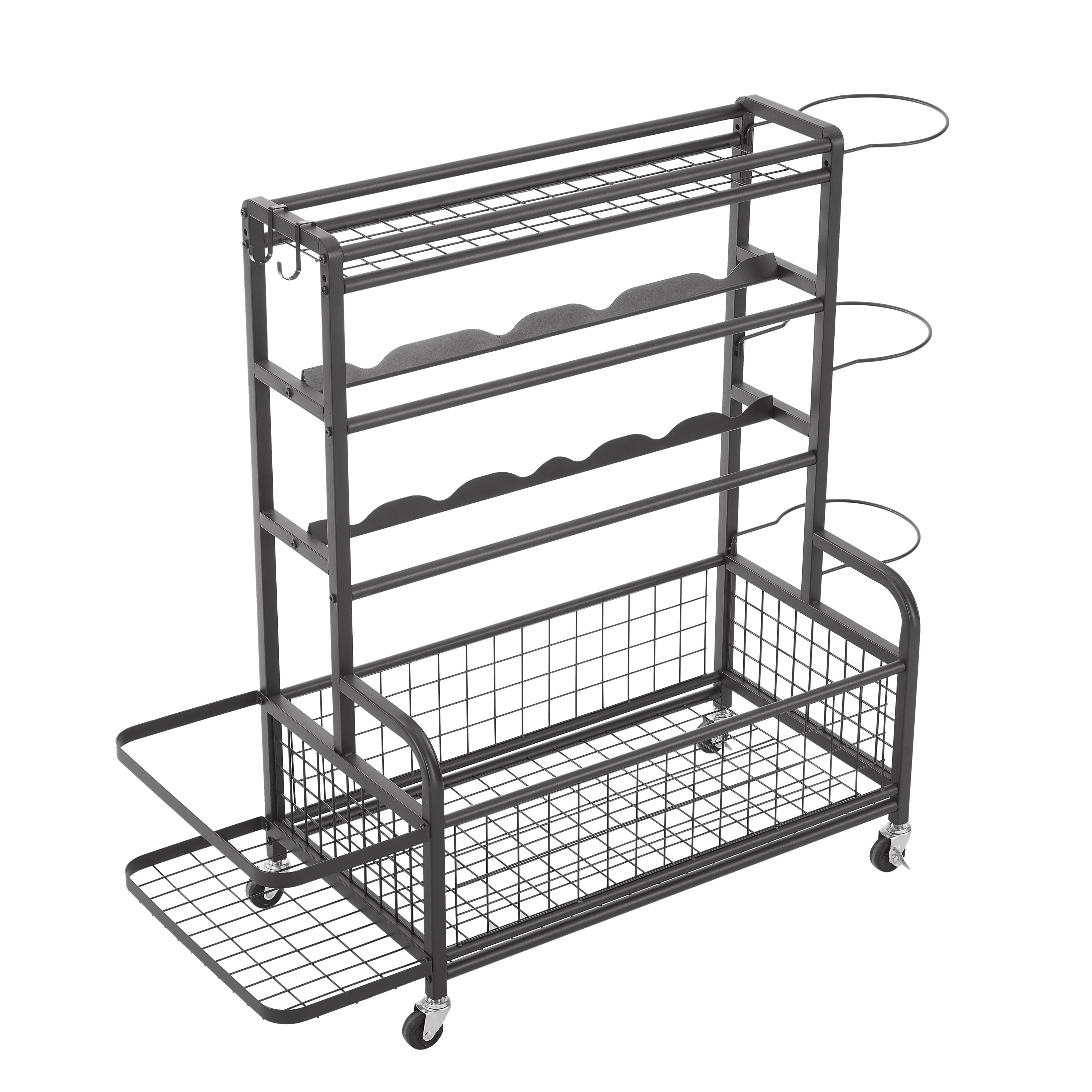 Rebrilliant 4-Tier Metal Storage Organizer | Wayfair