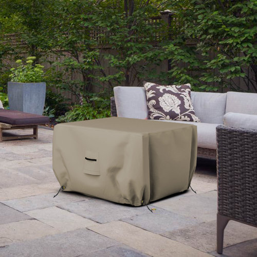 Arlmont & Co. Heavy Duty Multipurpose Outdoor Square Fire Pit Cover ...