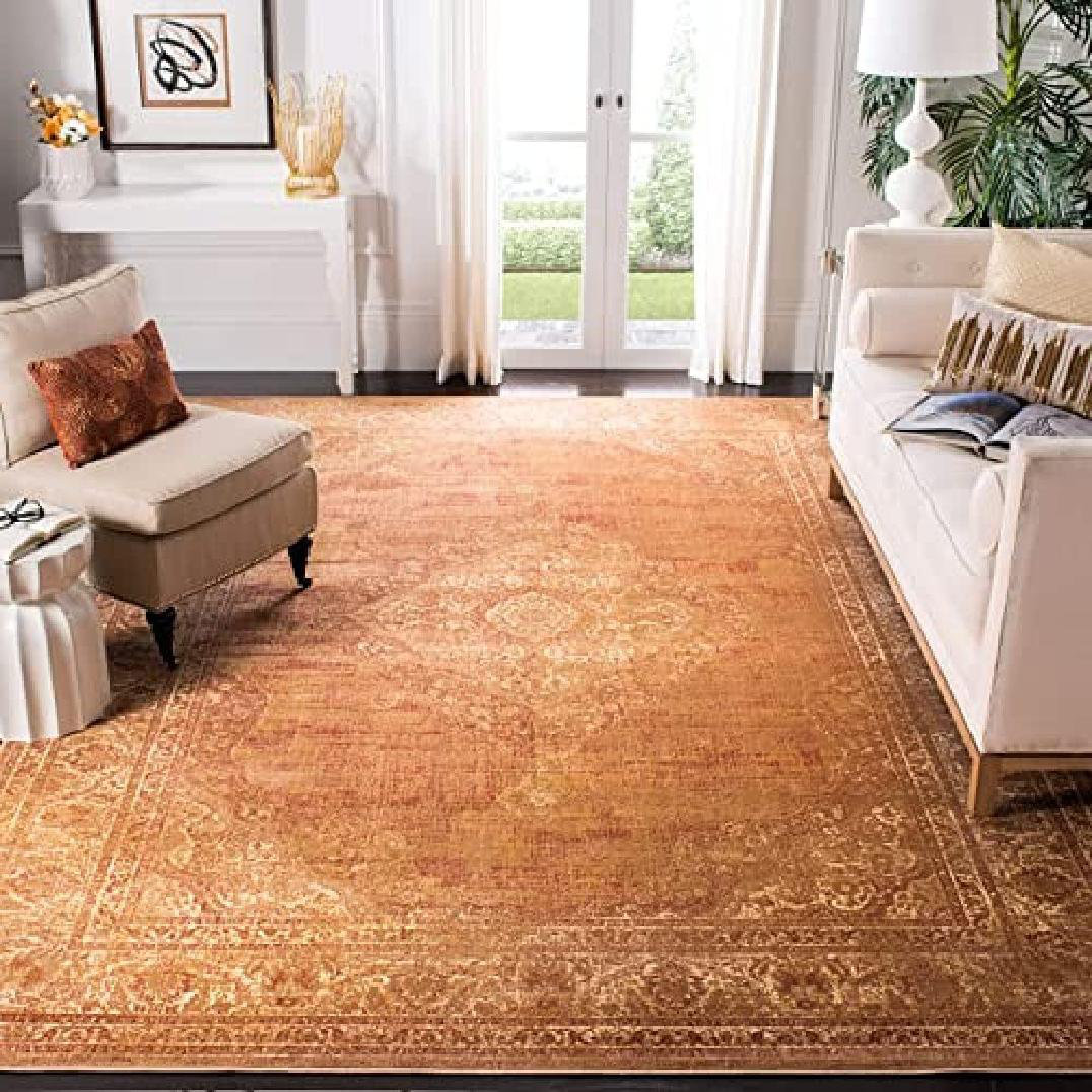 Bungalow Rose Oriental Machine Woven Rectangle 6'7" x 9'2" Rayon Indoor ...