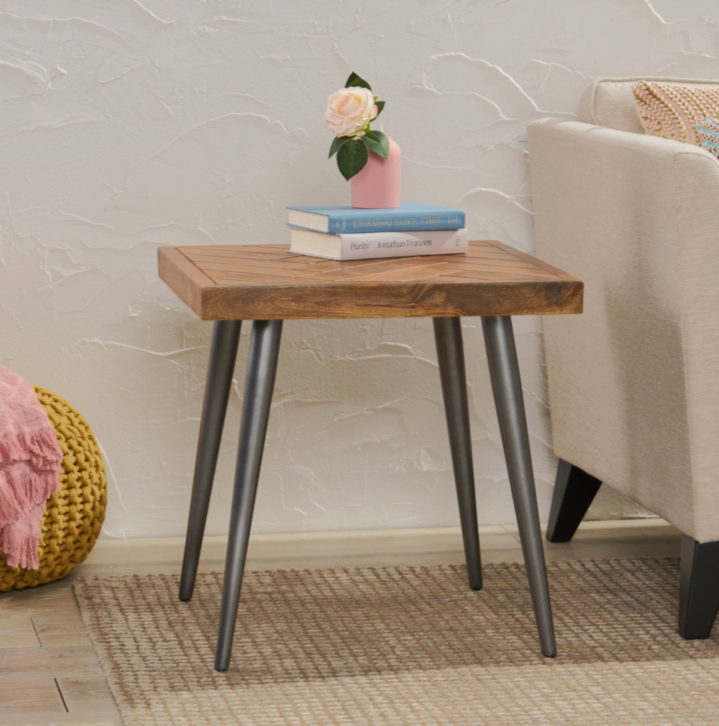 Millwood Pines PARQUET SIDE TABLE - Wayfair Canada