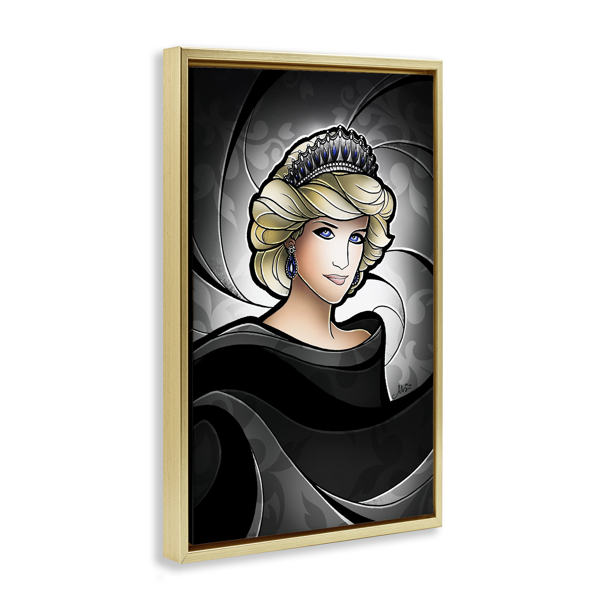 Ophelia & Co. Royal Peoples' Princess Floating Frame, design by Mandie ...