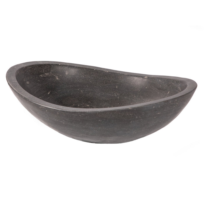 EdenBath Eden Bath 14'' Stone Oval Vessel Bathroom Sink & Reviews | Wayfair
