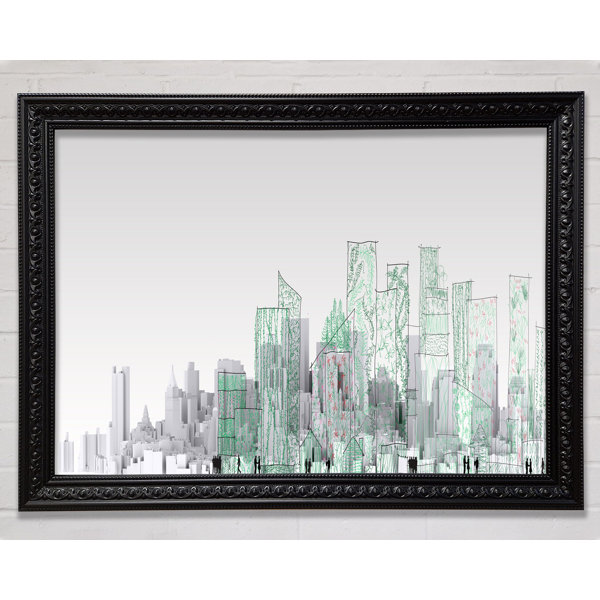 Ophelia & Co. The City Sketch Art - Single Picture Frame Art Prints ...