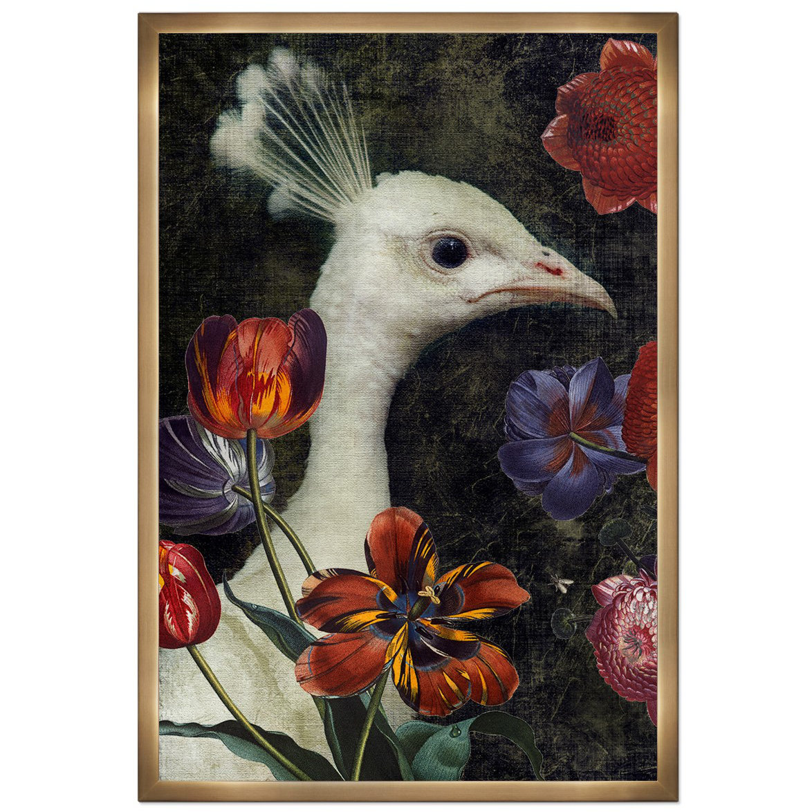 Latitude Run® Queen Pea - Picture Frame Graphic Art | Wayfair