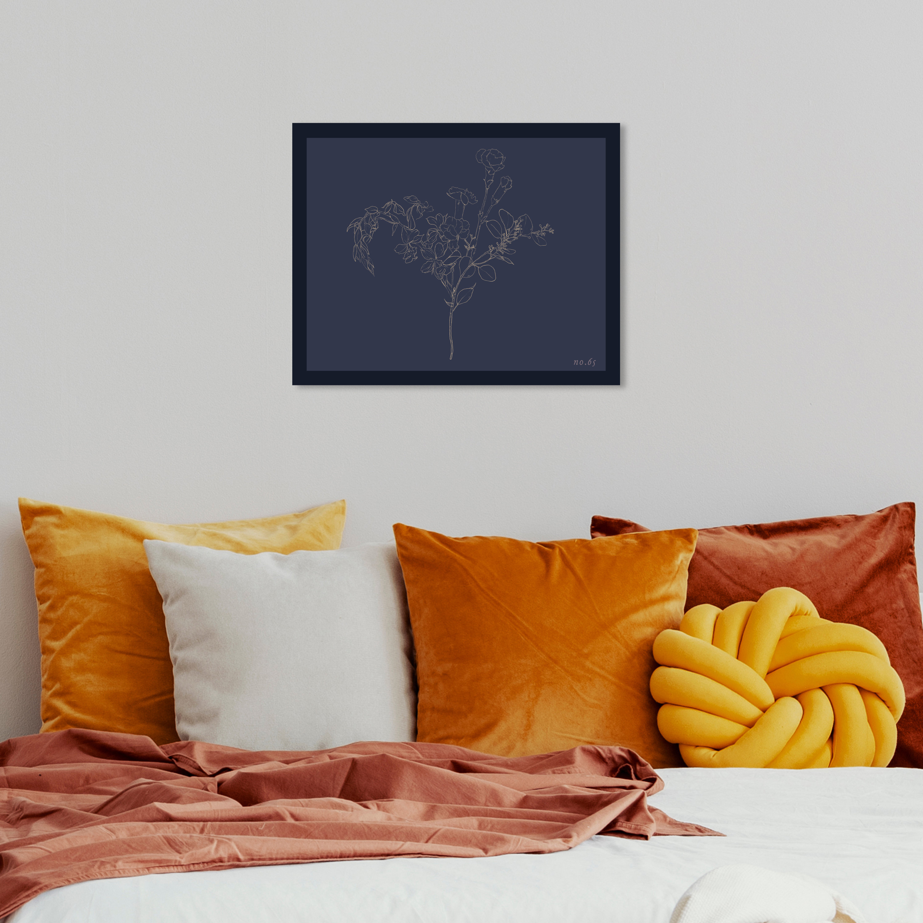 Red Barrel Studio® Jandra Flora Collection No 6 - Wrapped Canvas Print ...