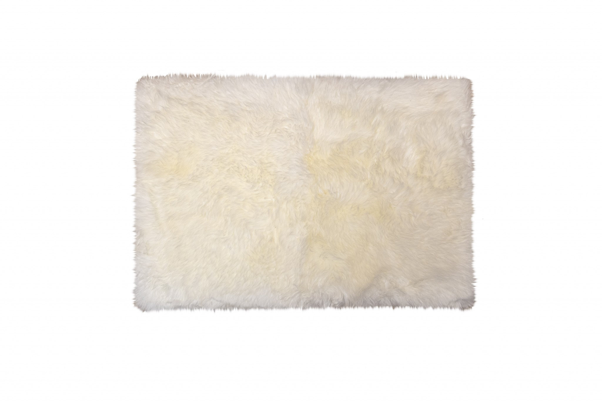 Mercer41 2'' X 5'' Natural Rectangular Sheepskin Area Rug - Wayfair Canada