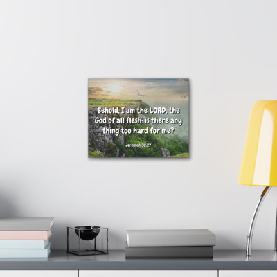 scripture canvas art