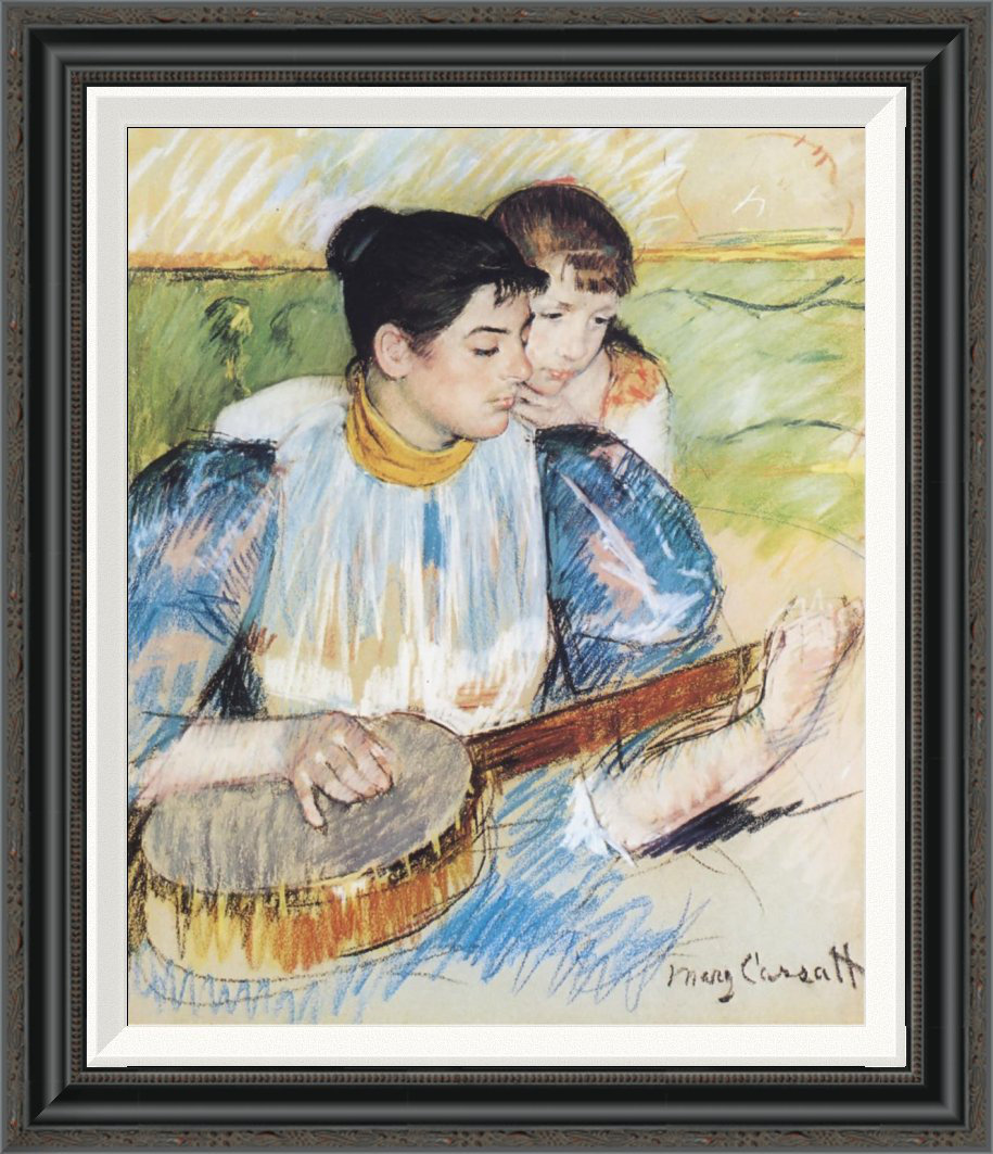Vault W Artwork " The Banjo Lesson, 1894 " by Mary Cassatt - Wayfair Canada