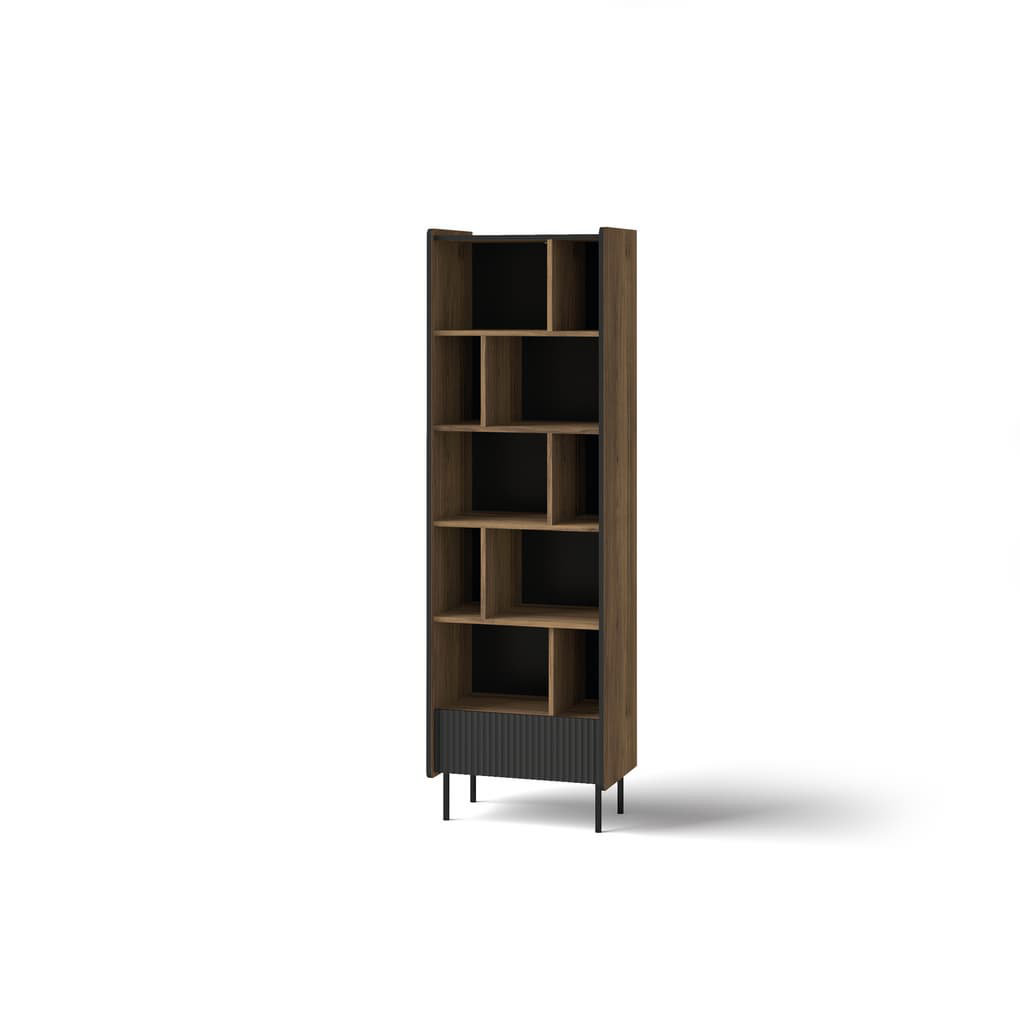 17 Stories Orminda 191cm H x 59cm W Library Bookcase Bookcase | Wayfair ...