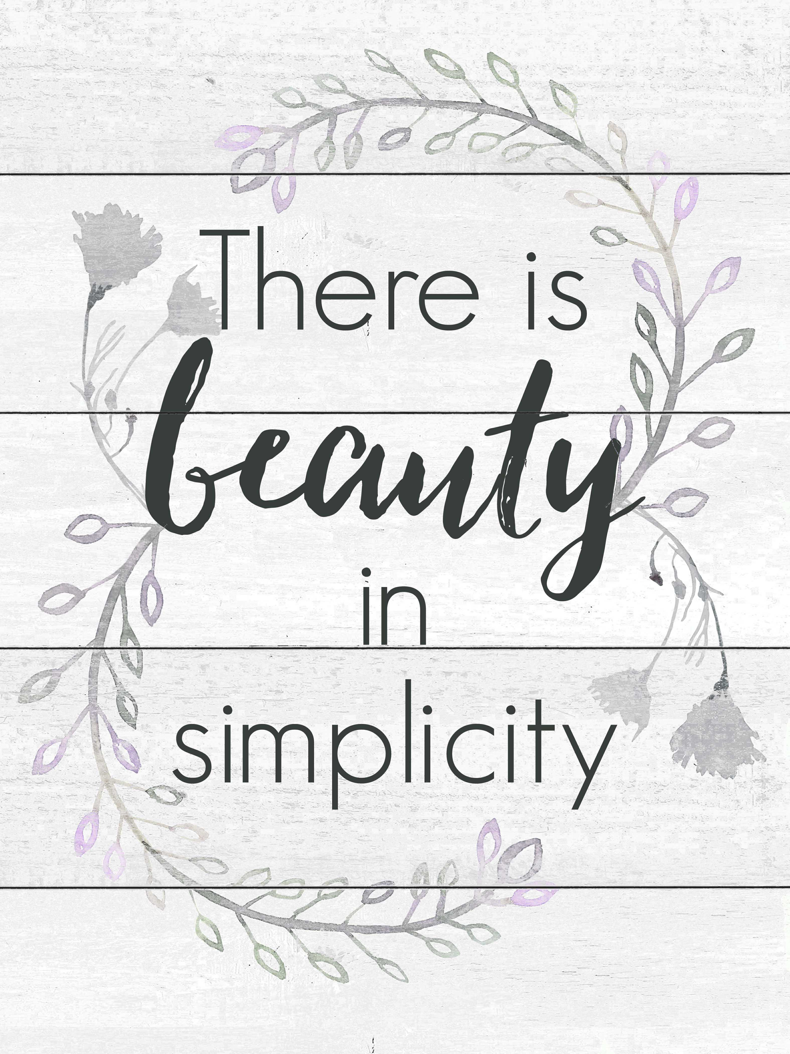 Trinx Simplicity Light Wood - Wrapped Canvas Print | Wayfair