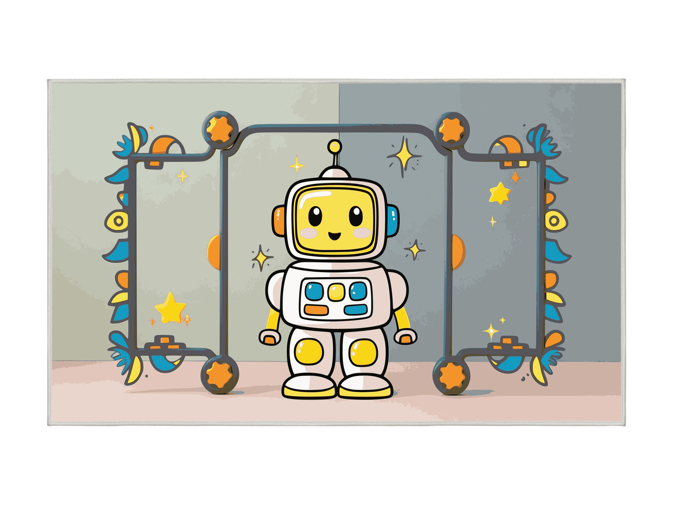 Ginza Six Space Planets Astronauts Kids Rug | Wayfair
