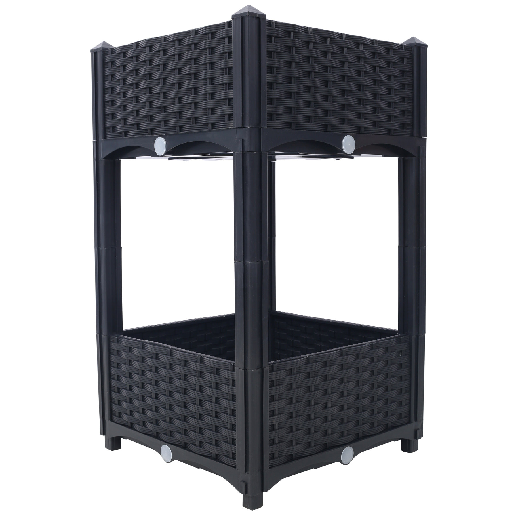 Latitude Run® Planter Raised Beds - Elevated Planter Garden Box with ...
