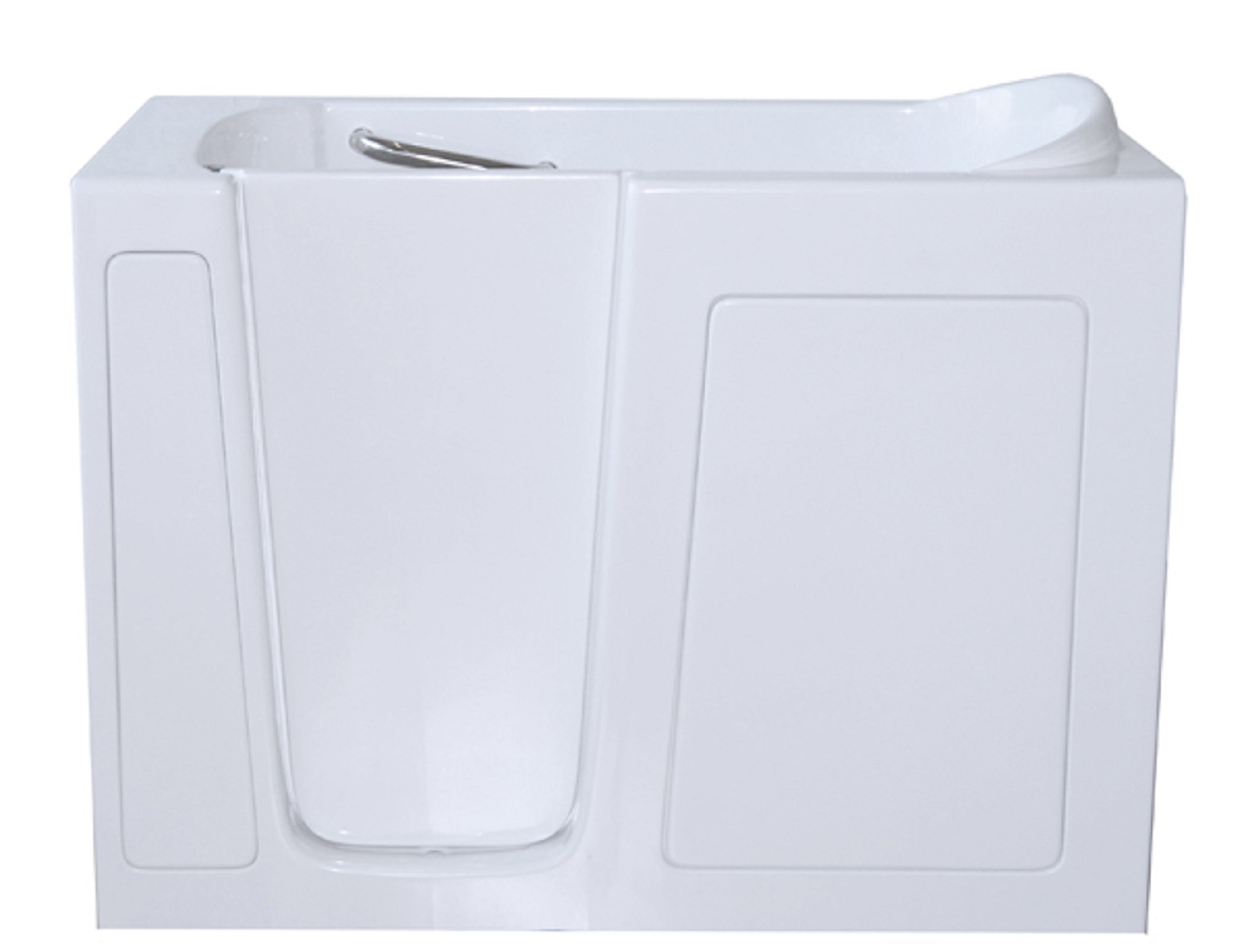 Avora Bath 52 x 29 Walk-in Air Fiberglass Bathtub with Faucet | Wayfair