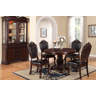 World Menagerie Majestic Formal Dining Room Table Brown 1Pc Dining ...