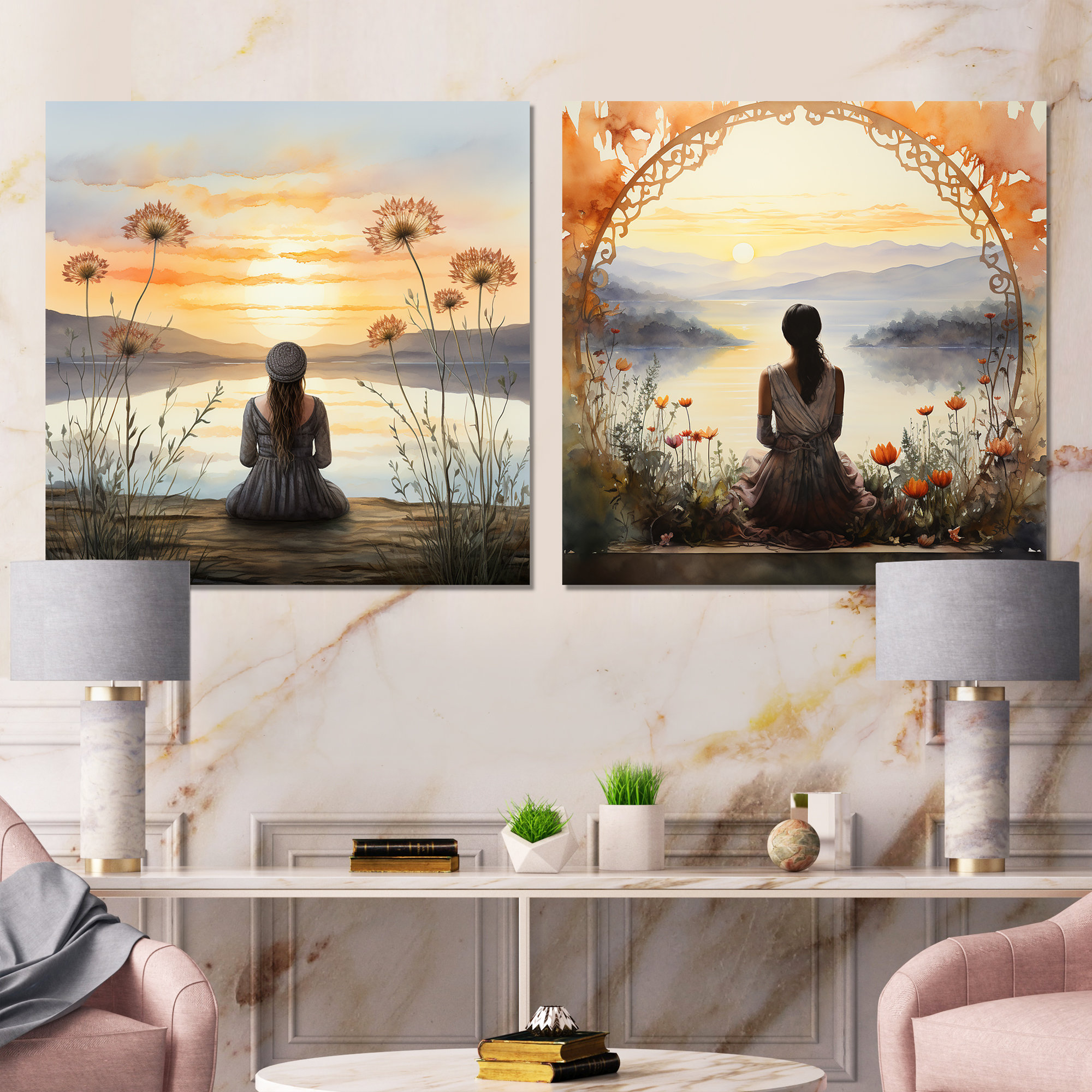 Winston Porter Meditation Serenity By The Lake I - Meditation Canvas ...