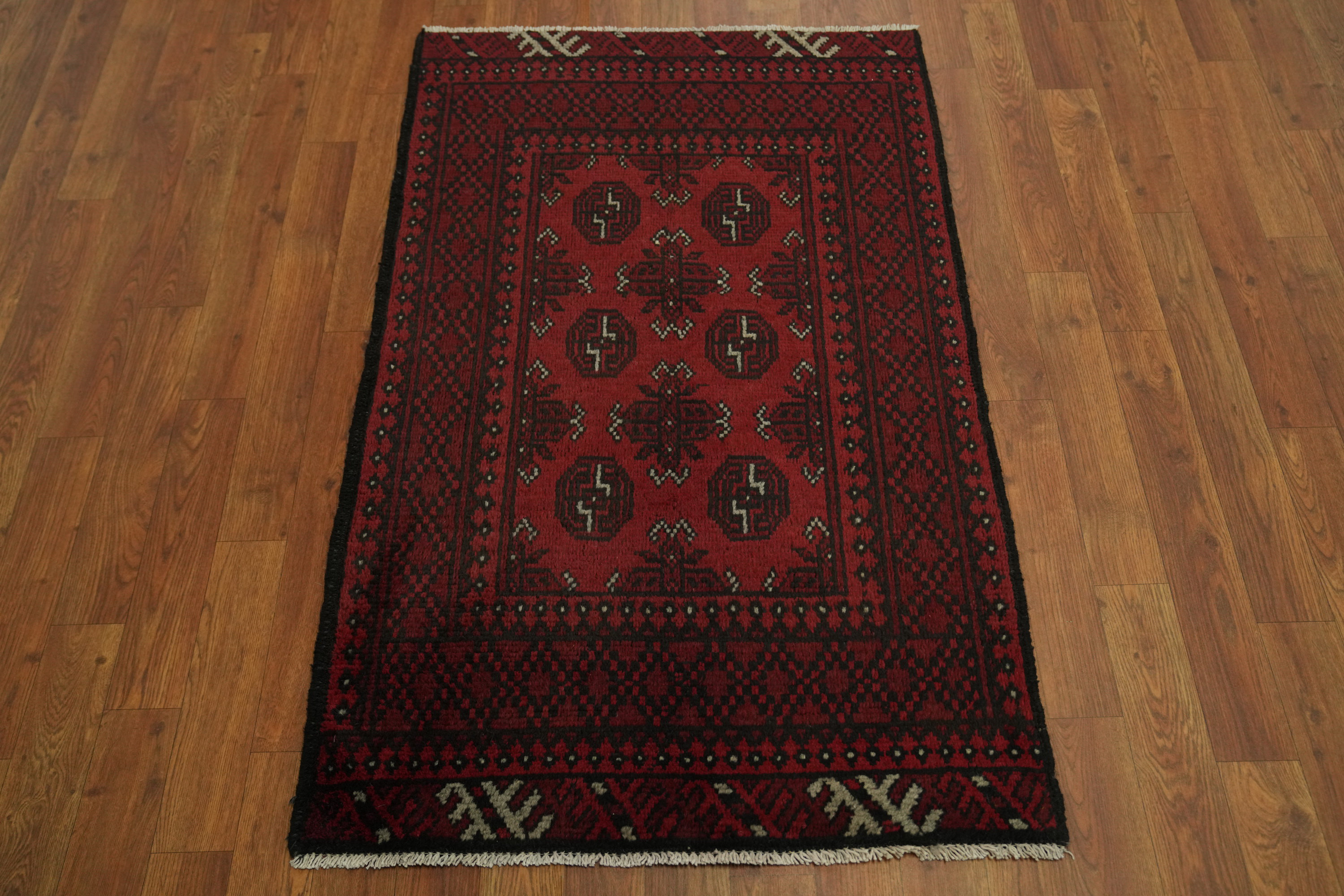 Bloomsbury Market Handmade Wool Oriental Afghan Accent Rug 3x4 | Wayfair