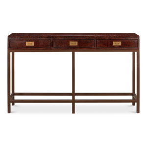 Astoria Grand Morais Embossed Console Table & Reviews | Wayfair