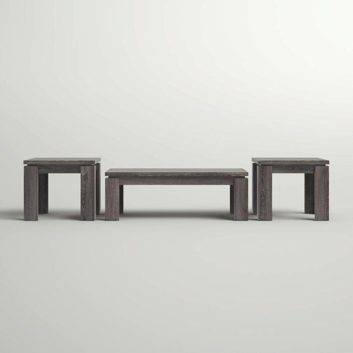 Andover Mills™ Lachlan 3 - Piece Living Room Table Set & Reviews | Wayfair
