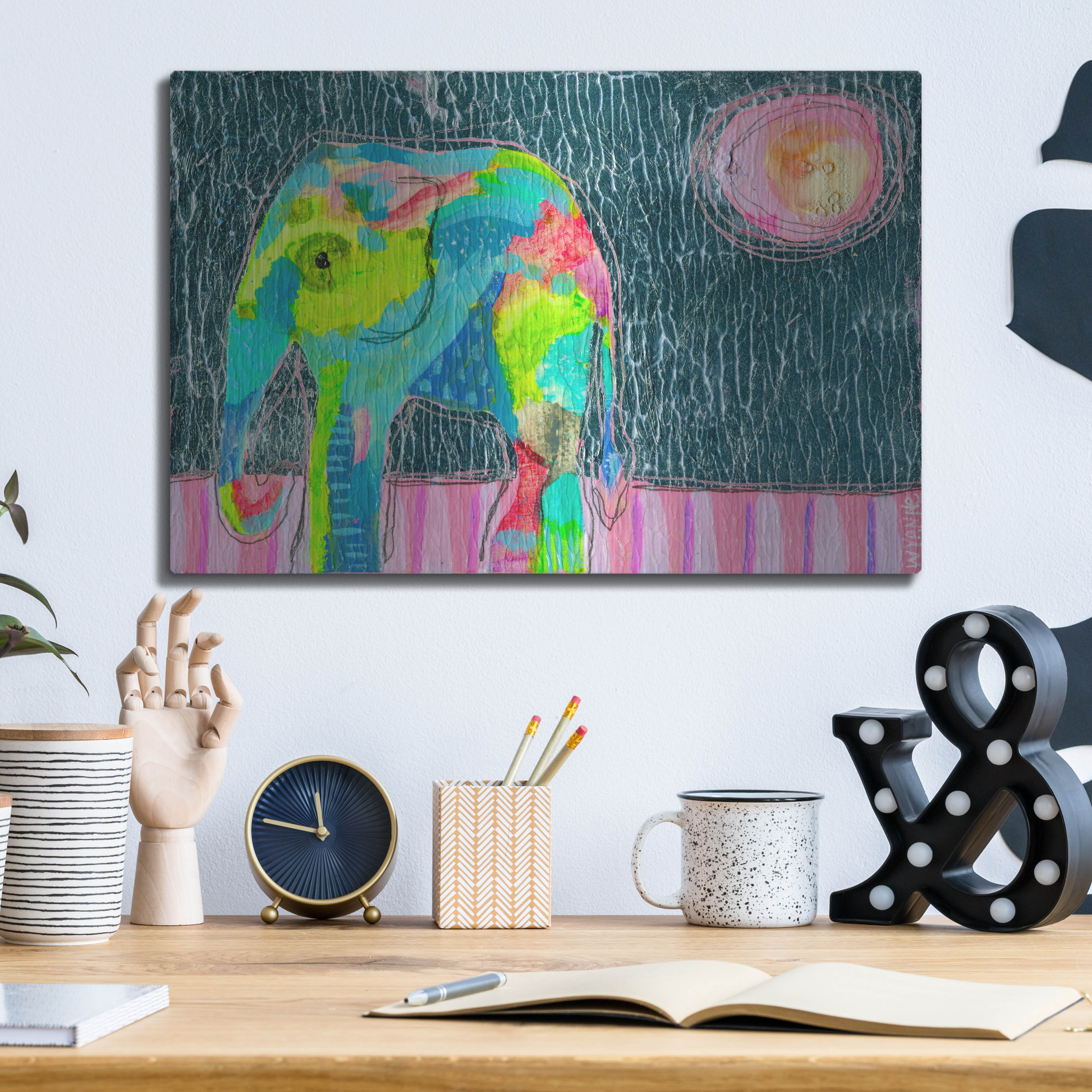 Indigo Safari 'Summer Ellie' by Wyanne, Metal Wall Art | Wayfair