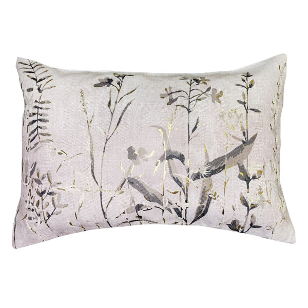 Brambly Cottage Climenhaga Abstract Grey Rectangle Throw Cushion With ...