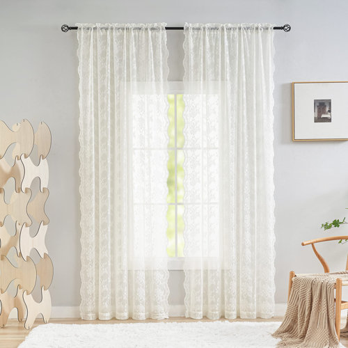 Lace Curtains | Wayfair