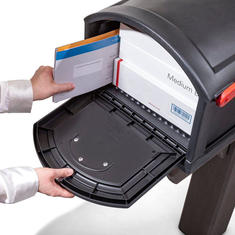 Step2 Lakewood Extra Large Post Mounted Mailbox & Reviews | Wayfair