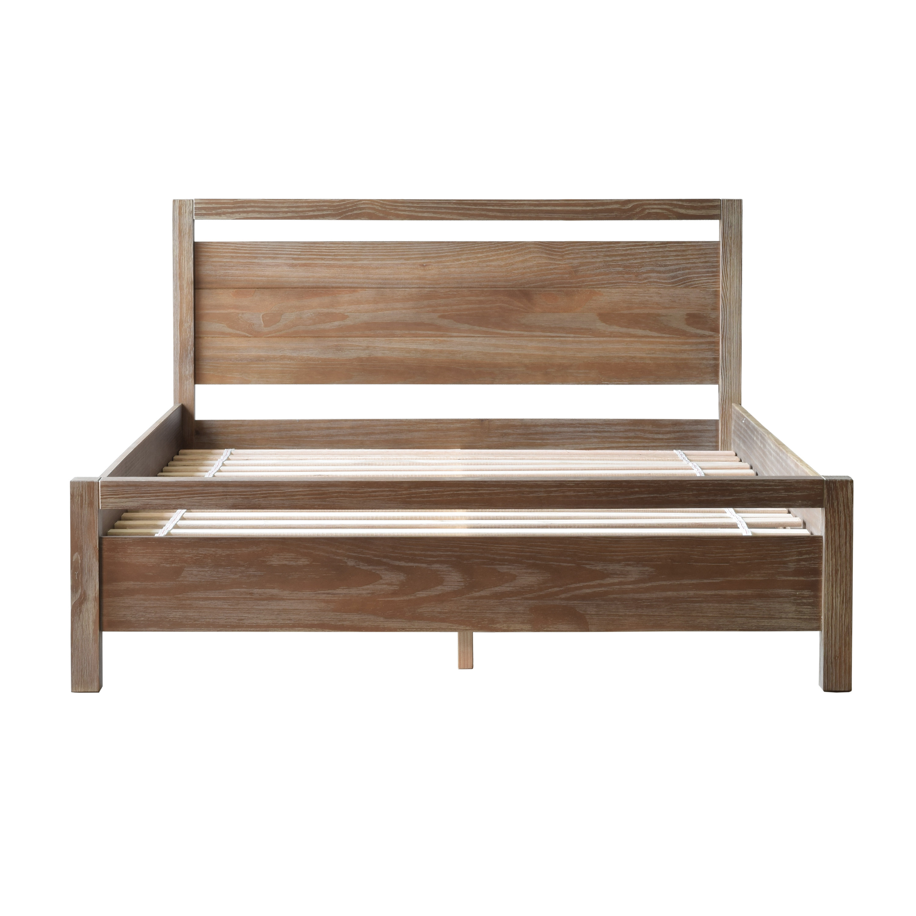 Grain Wood Furniture Loft Solid Wood Panel Bed & Reviews | Wayfair