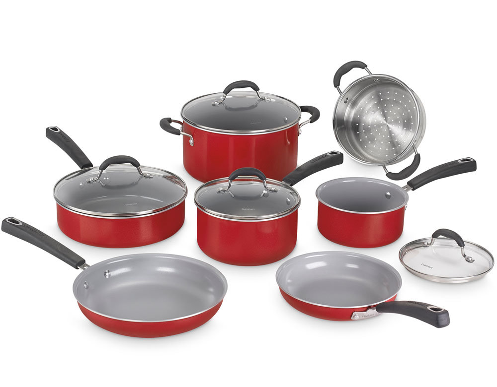 Cuisinart Ceramica XT 11-Piece Non-Stick Cookware Set & Reviews | Birch ...