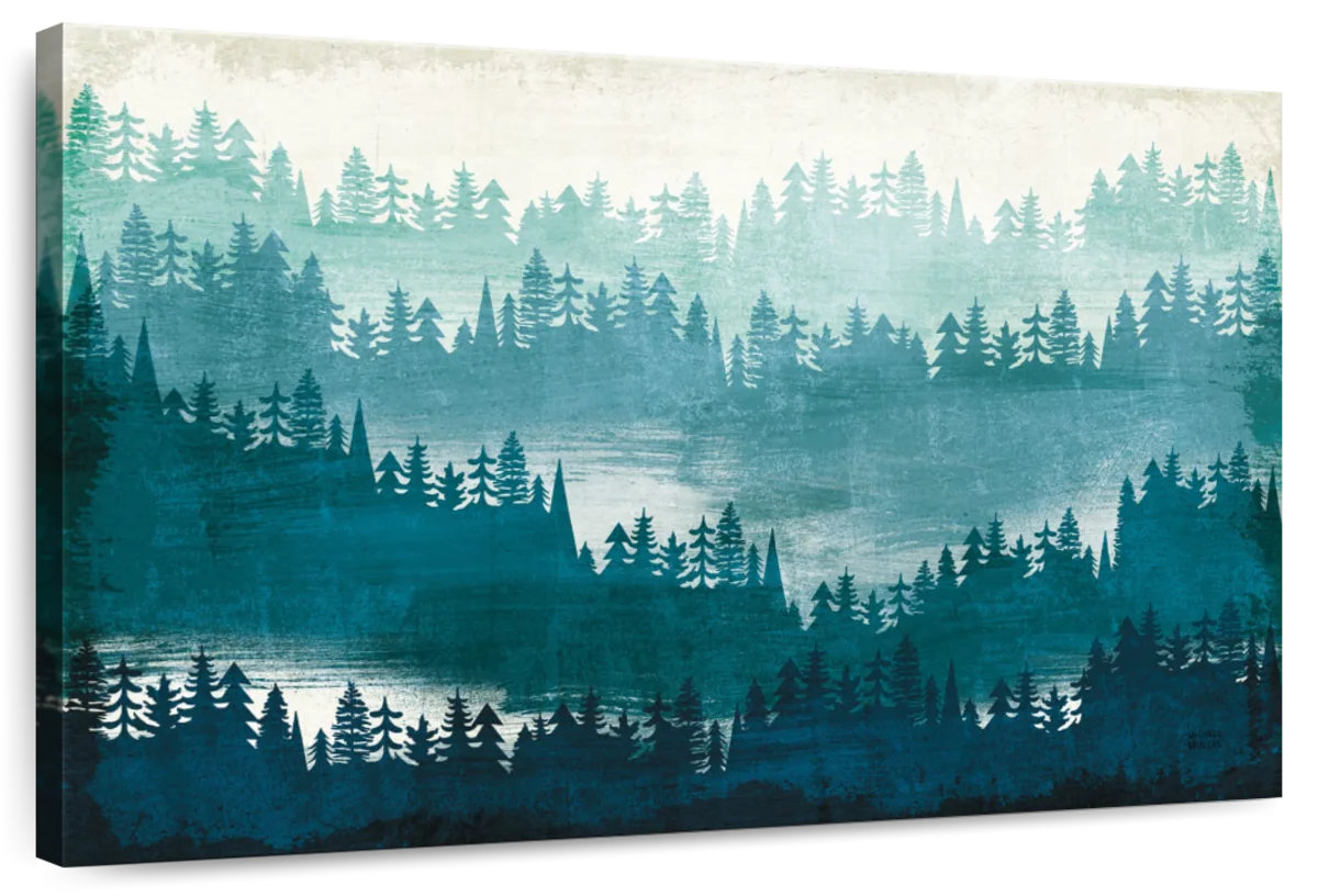 Millwood Pines Alvord Abstract Mountainscape | Wayfair