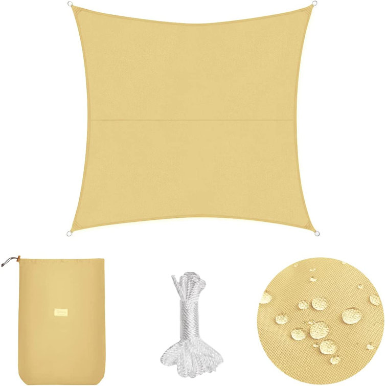 Sekey 4m x 4m Rectangular Shade Sails | Wayfair.co.uk
