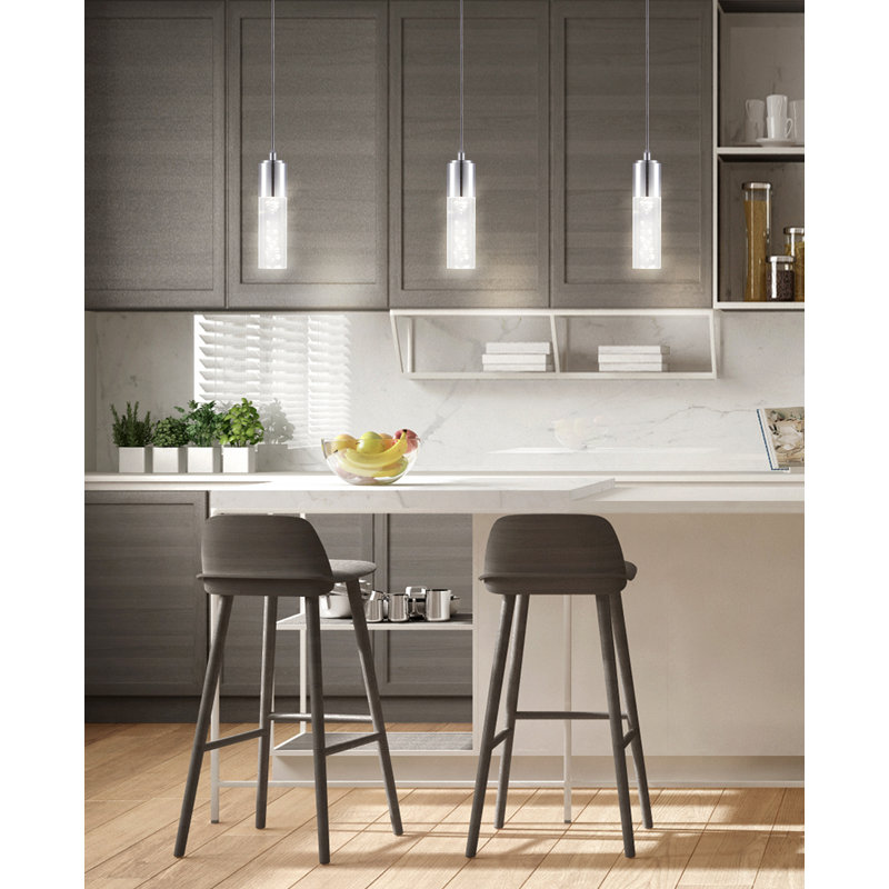 Wrought Studio Octa 1 - Light LED Single Pendant & Reviews | Wayfair