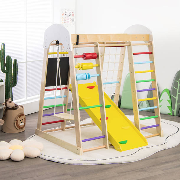 Costway 50'' W Wood Climber & Reviews | Wayfair