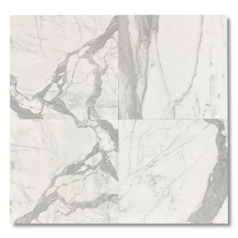Marble Online 18" x 18" Marble Mosaic Wall & Floor Tile | Wayfair