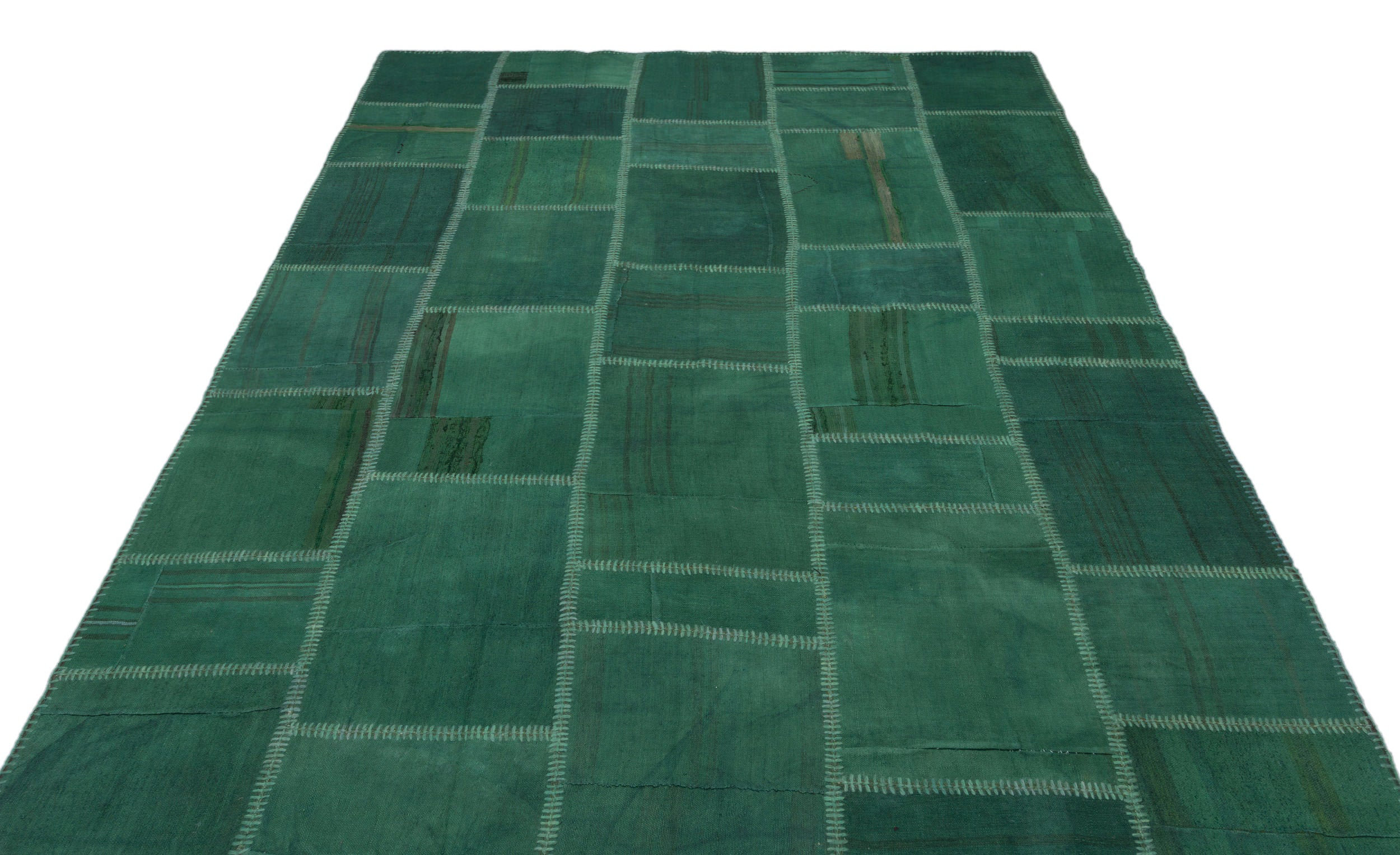 Rug N Carpet Teselya Beige Patchwork Wool Handmade Area Rug - Wayfair ...