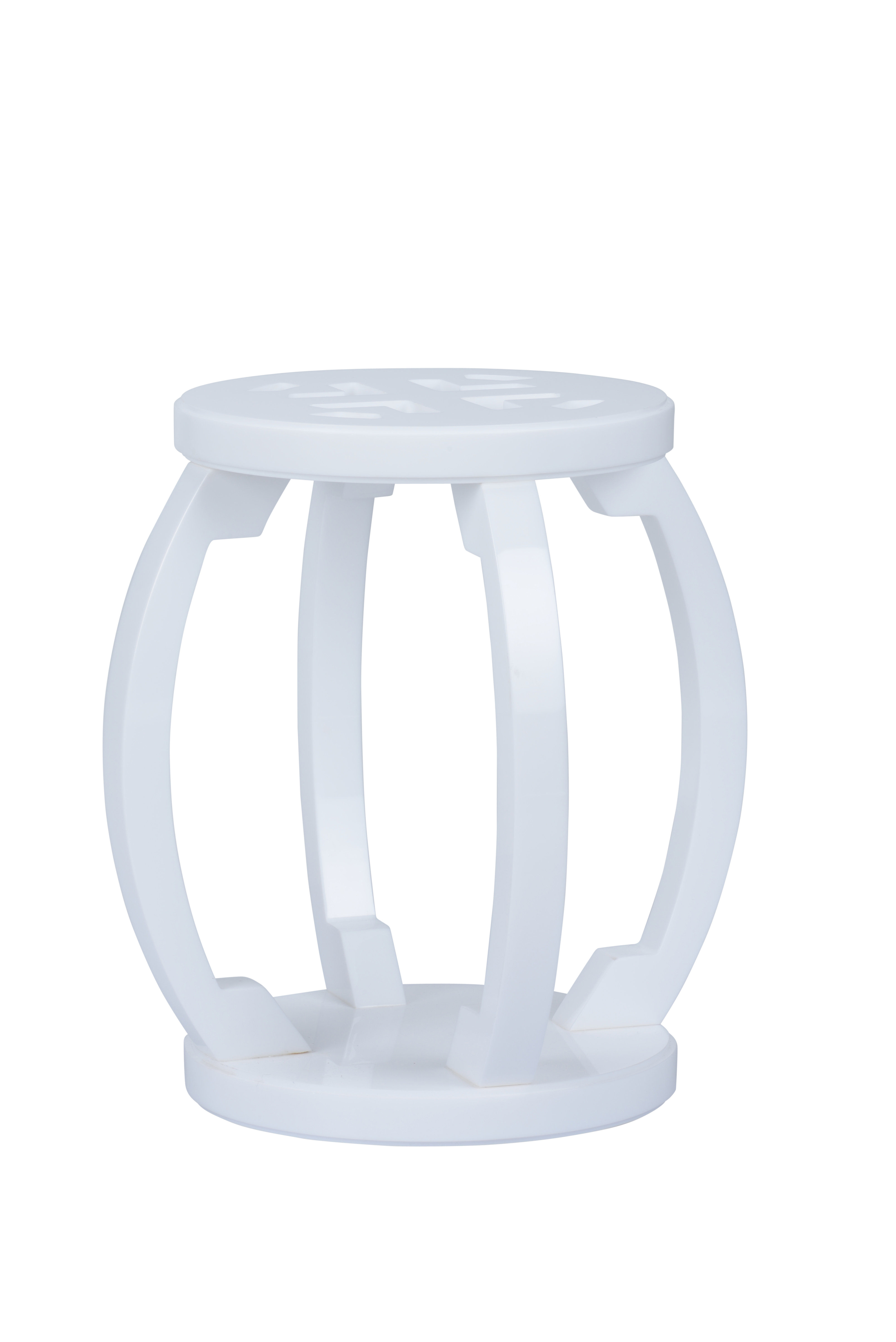 Chelsea House Lucite Acrylic Garden Stool | Perigold