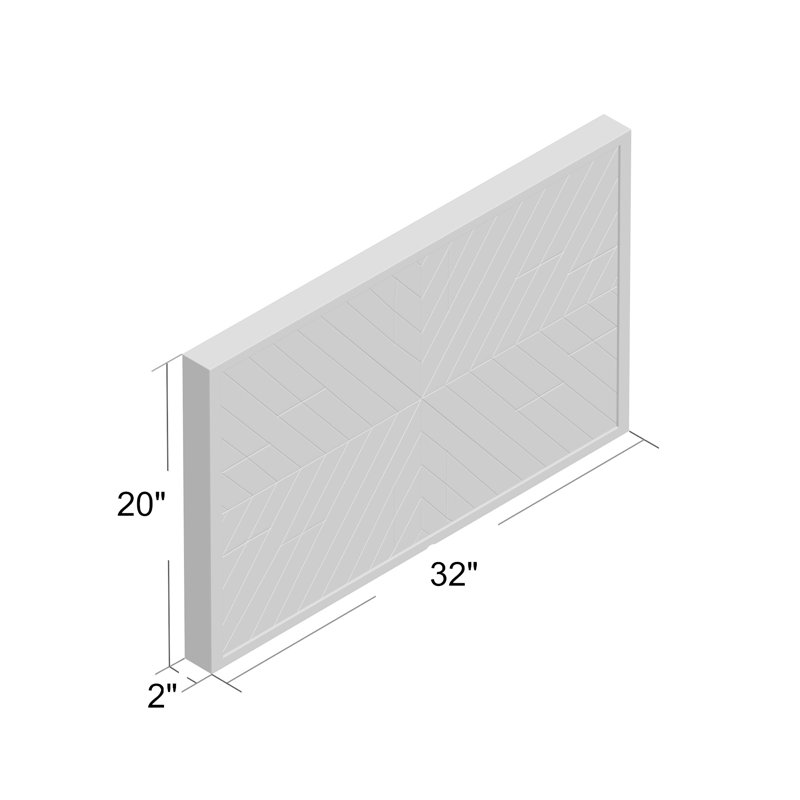 Steelside™ Wood Handmade Southwestern Inspired Arrow Panel Geometric ...